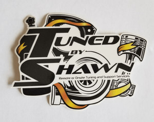 Tuned By Shawn Sticker